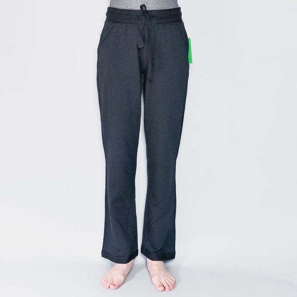 Pact | Pants & Jumpsuits | Pact Organic Cotton Black Wideleg Pants Nwt ...